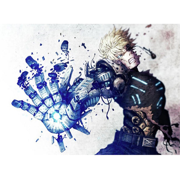 Poster One Punch Man Genos Destruction | Boutique-Saitama